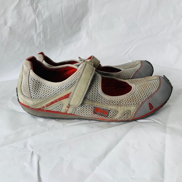 Ahnu | Shoes | Ahnu Velcro Strap Closed Top Open Top Ballet Style ...